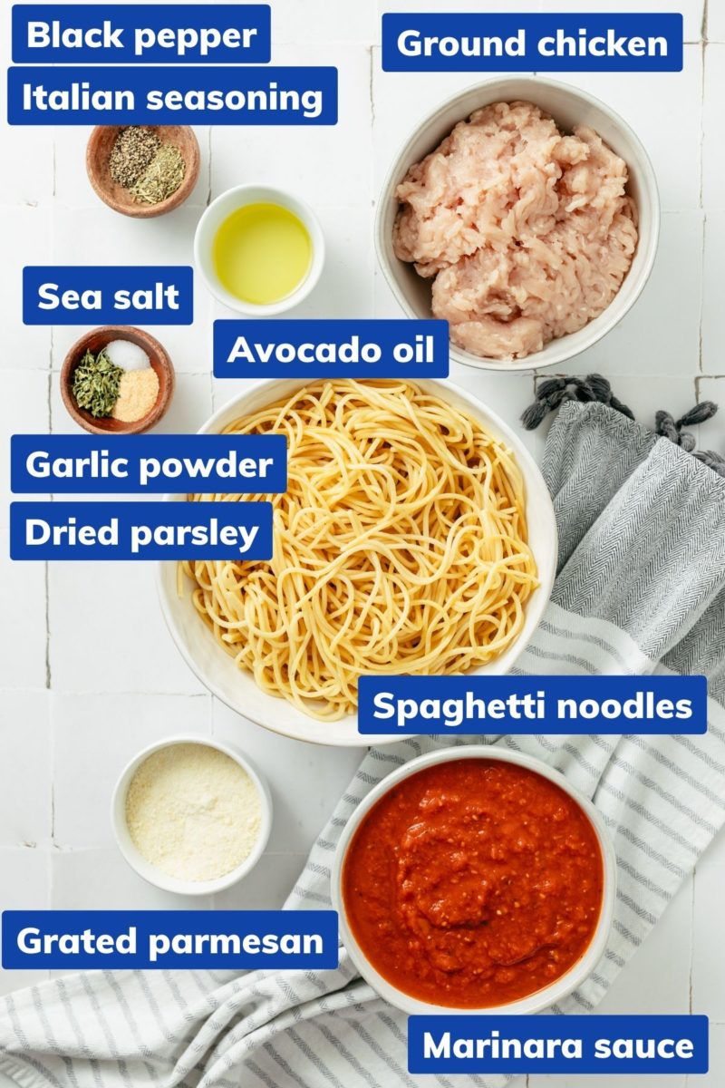 Ground Chicken Spaghetti Recipe - Great Chicken Recipes